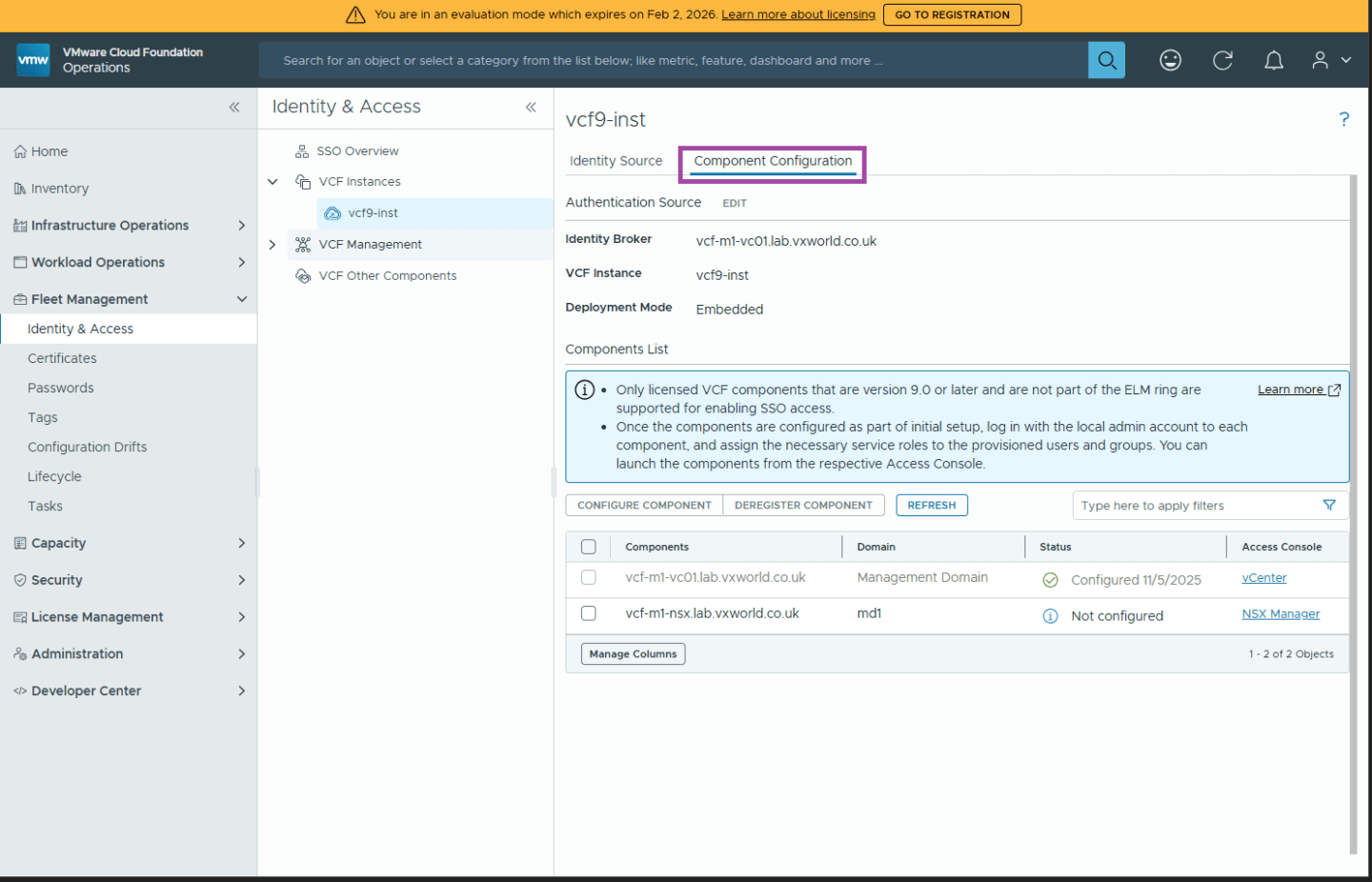 VCF 9 – Deploying VCF Identity Broker. Part 1: Deployment and Component ...